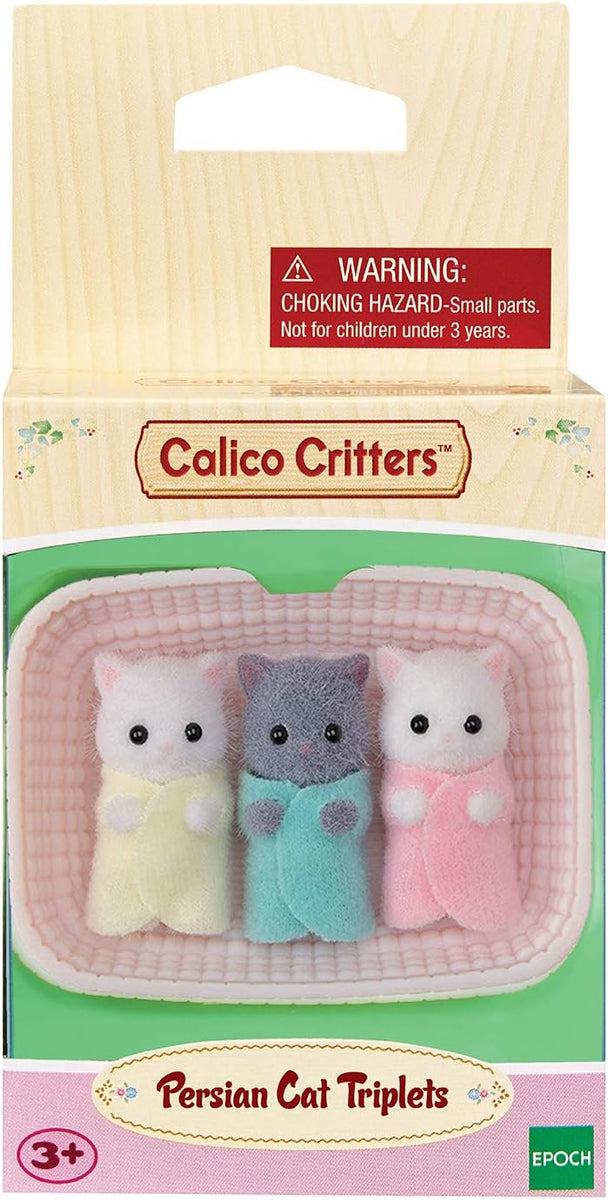 Calico Critters Persian Cat Triplets – Bambola Juguetes