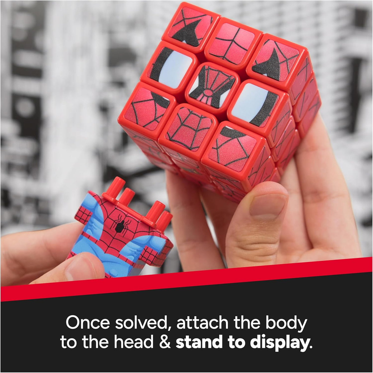 Spider-Man Cuber Rubiks Cube – Bambola Juguetes