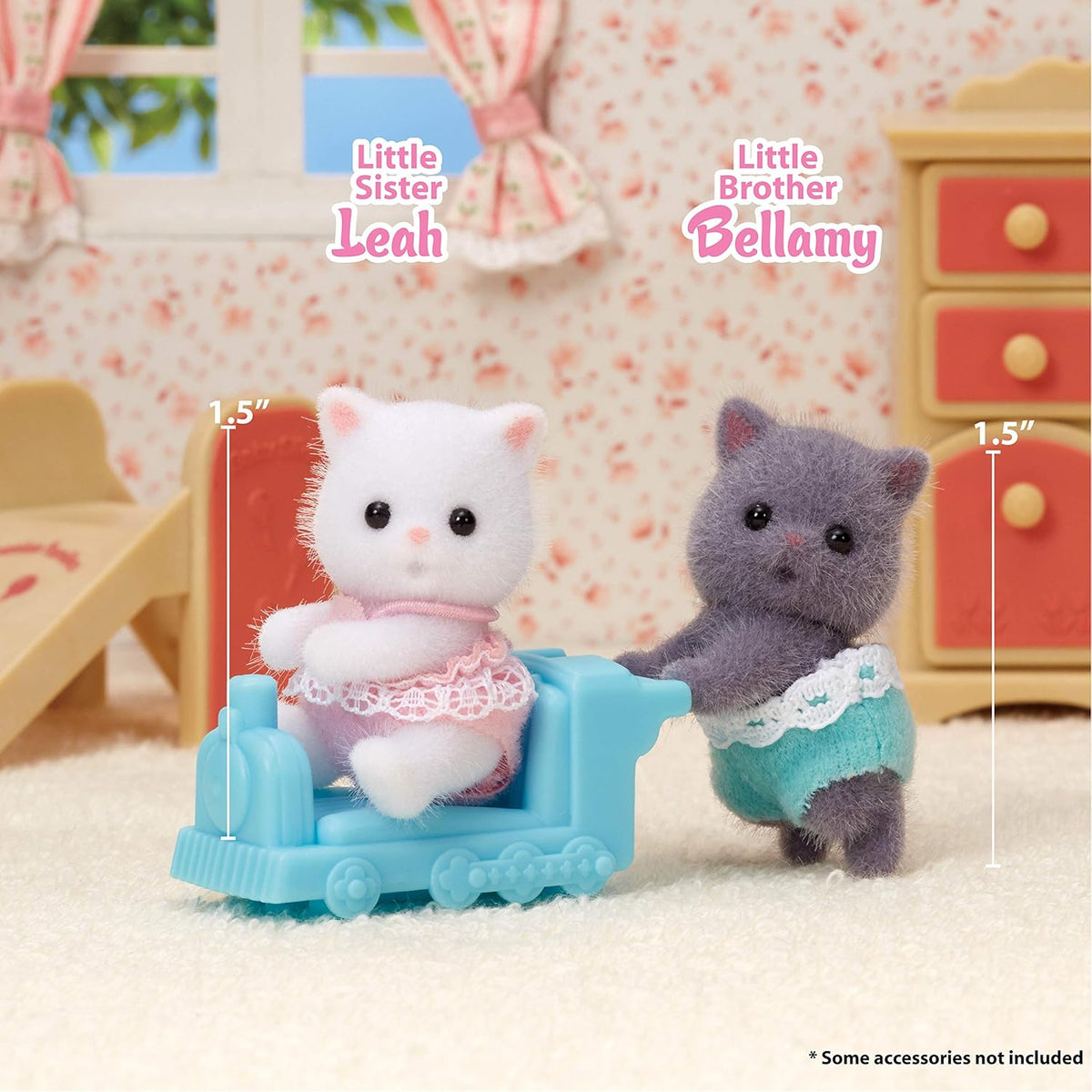 Calico Critters Persian Cat Twins – Bambola Juguetes